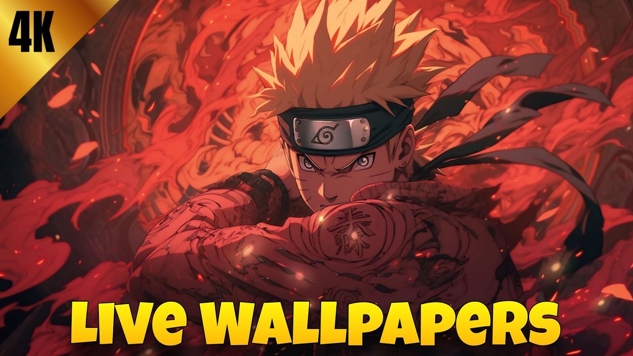 🔥 Attractive Naruto Live 4K HD Wallpapers | Naruto Live Wallpapers | Naruto Wallpaper Photos
