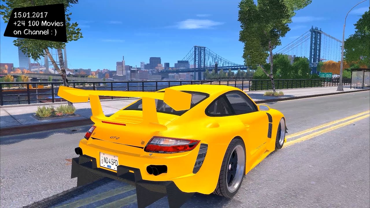 Porsche 997 GT Body Kit NFS SHIFT 2 - GTA 4