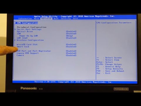 TOUGHBOOK 55 Demo: VGA + Serial, Optical Drive, Insertable SmartCard Reader Accessories