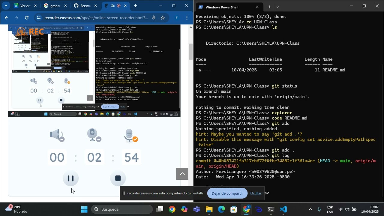 Repositorio en github-Fernando Curay