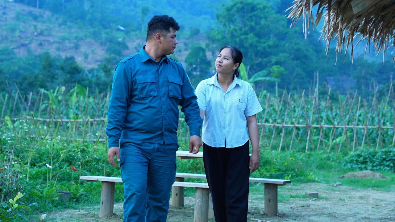 A loving home: police officers Nam and Tu Cam prepare for a new future of their own