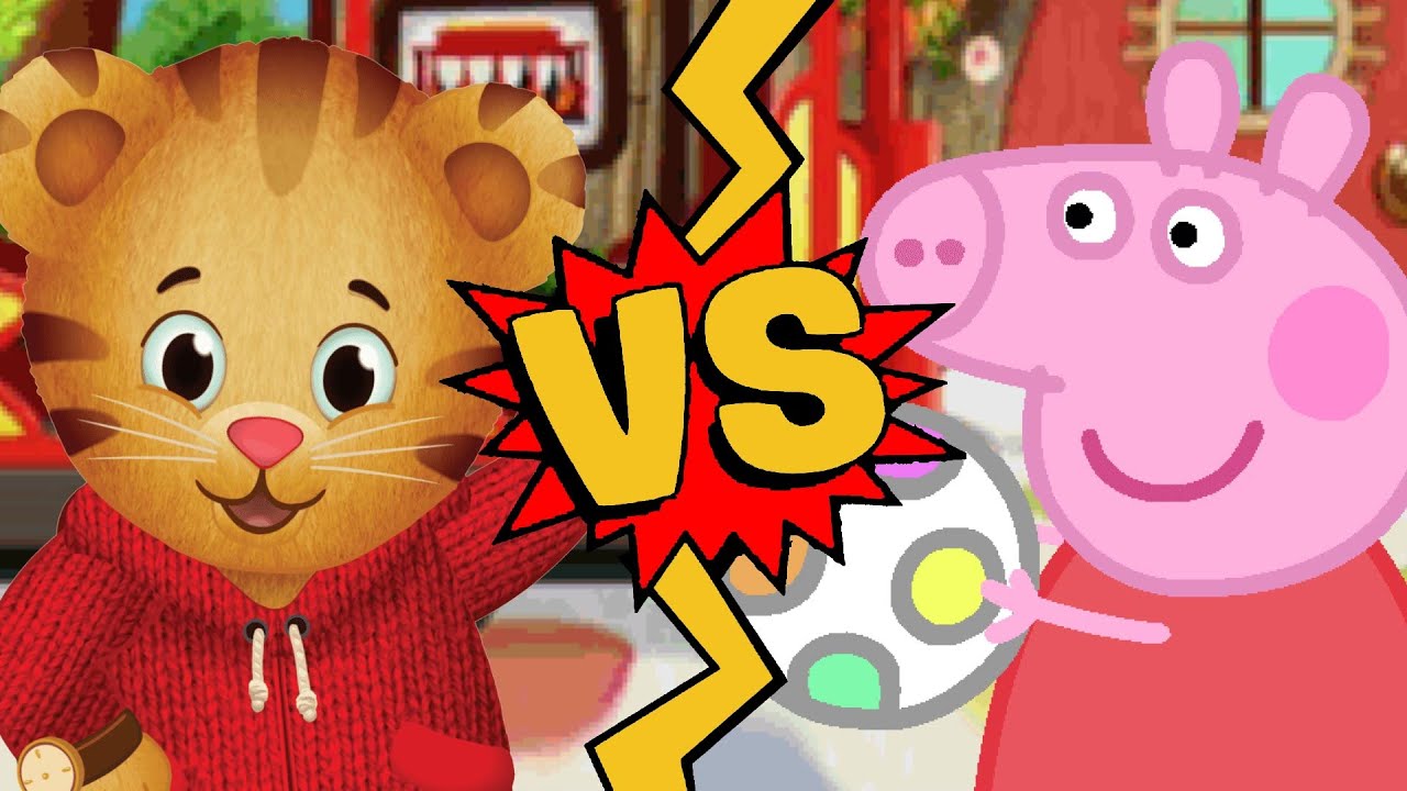 M.U.G.E.N Battles | Daniel Tiger vs Peppa Pig | Daniel Tiger's Neighborhood vs Peppa Pig