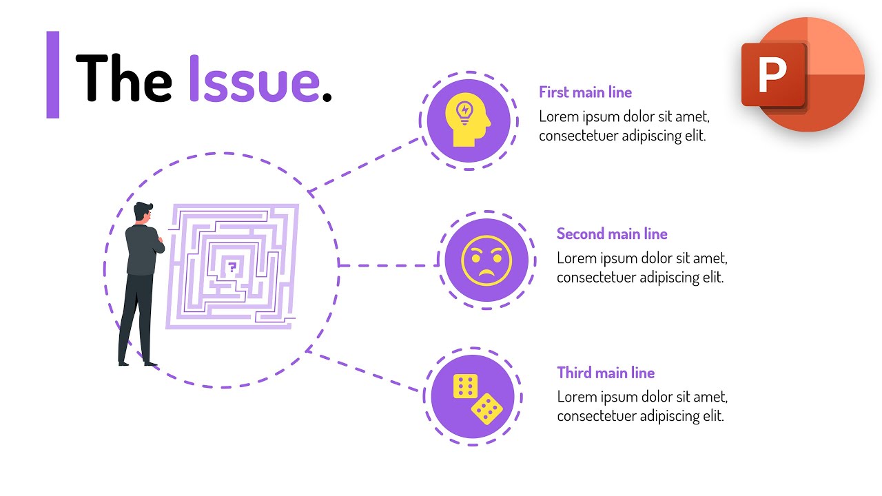 PowerPoint Bulletpoints But Better - Problem Solving slide