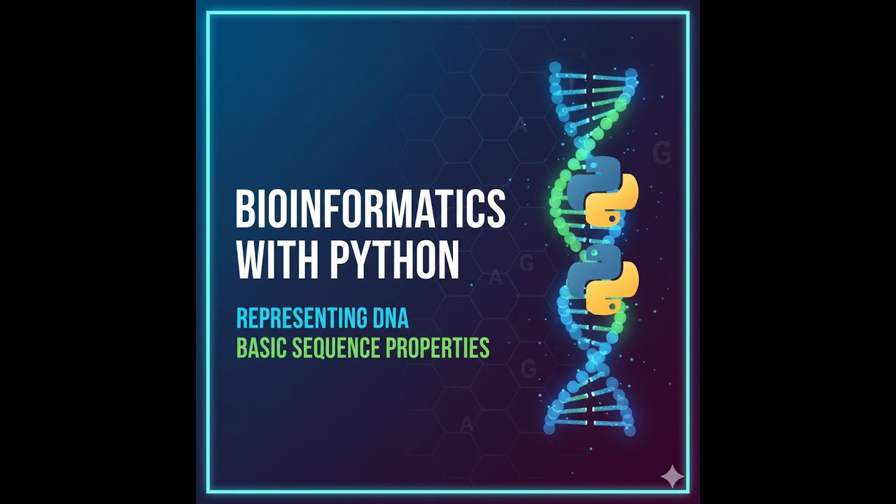 1. Bioinformatics with Python: Representing DNA and Basic Sequence Properties