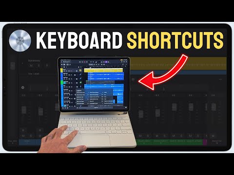 Logic Pro for iPad | 10 x EPIC Keyboard Shortcuts | Studio Live Today