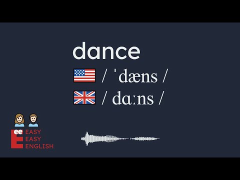How to pronounce dance? US English UK English IPA Audio Waveform π©π¨ How to say dance?