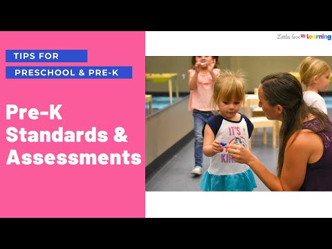 Preschool & Pre-K Standards and Assessments for Math & Literacy | Kindergarten Readiness Skills