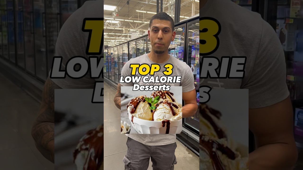 Top 3 LOW CALORIE Desserts 🍨 #dessert