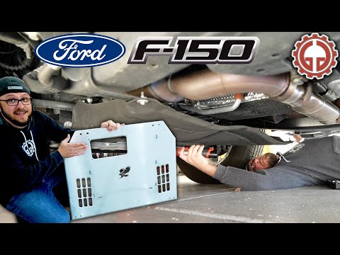 How to prevent catalytic converter theft, I put a shield on my 2021 F-150