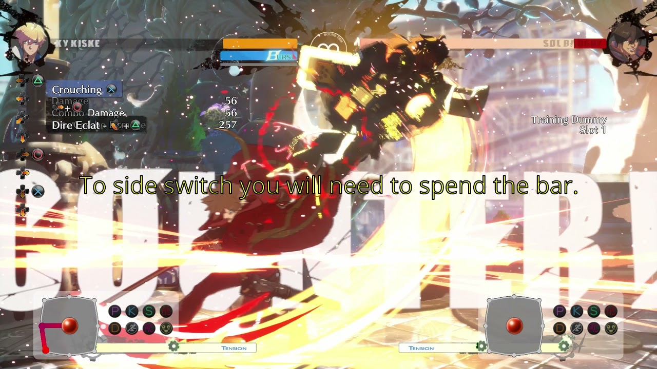 Guilty Gear Strive Ky Easy to Optimal 6H Counter Hit Combos