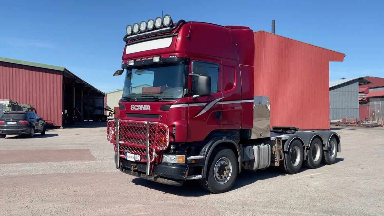 Tungdragare Scania R620 8X4, Härjedalen, Klaravik auktioner