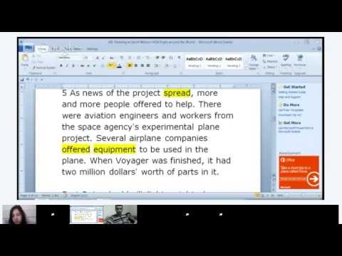Reading VOA Flight