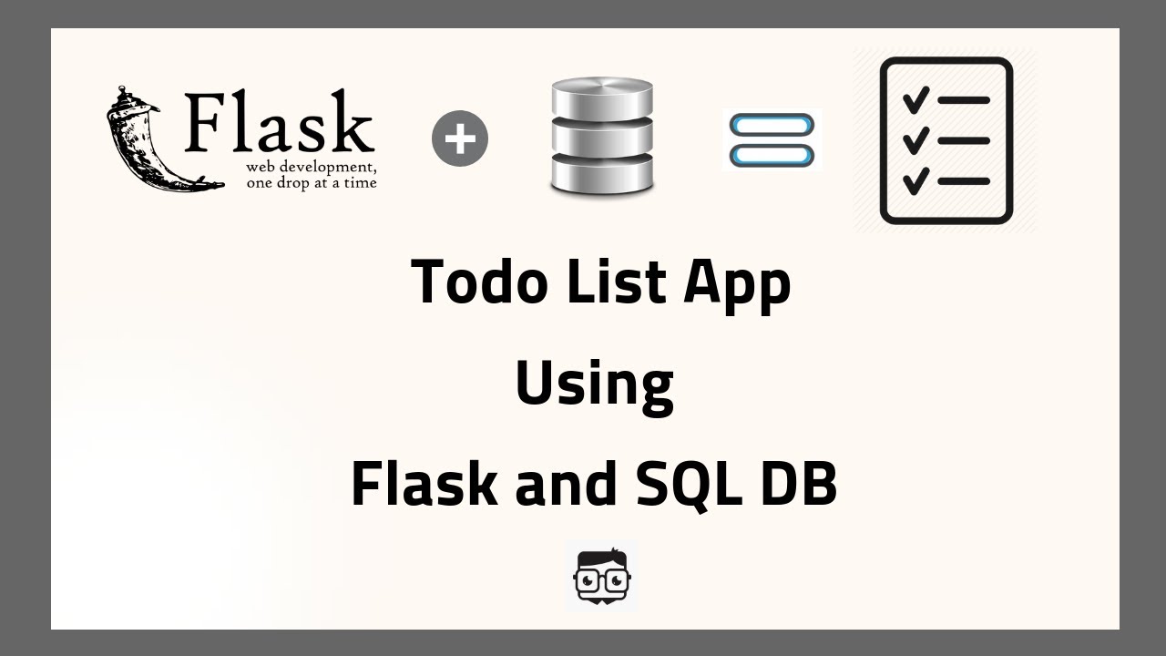 Todo List App With Flask Python and SQL Database