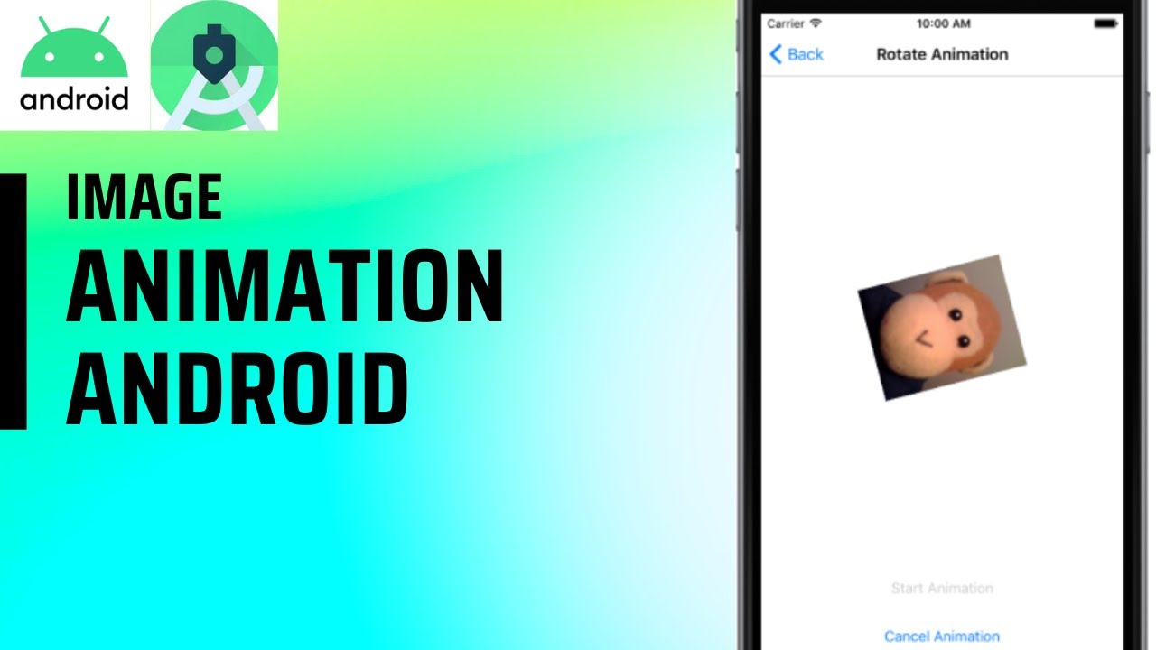 Create animations in Android Studio | Android Text Animation | Android image animation #android