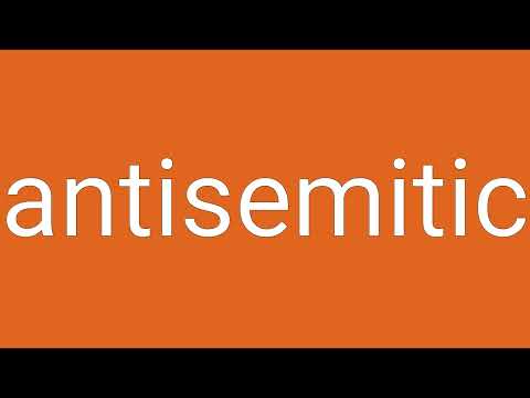 Antisemitic Definition & Meaning