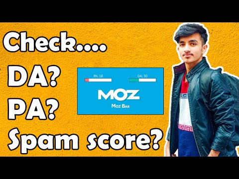How to check Domain authority ,Page authority, Spam score of any website| Free Tool | DA,PA checker