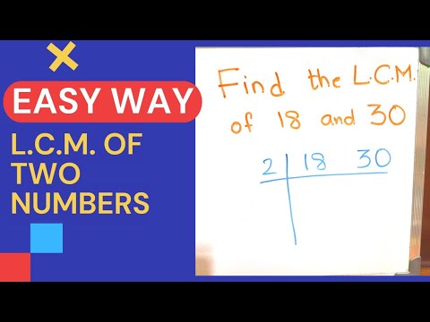 L.C.M. of 18 and 30 | How to find L. C.M. of any two numbers | #class5maths | Maths Tube Learning