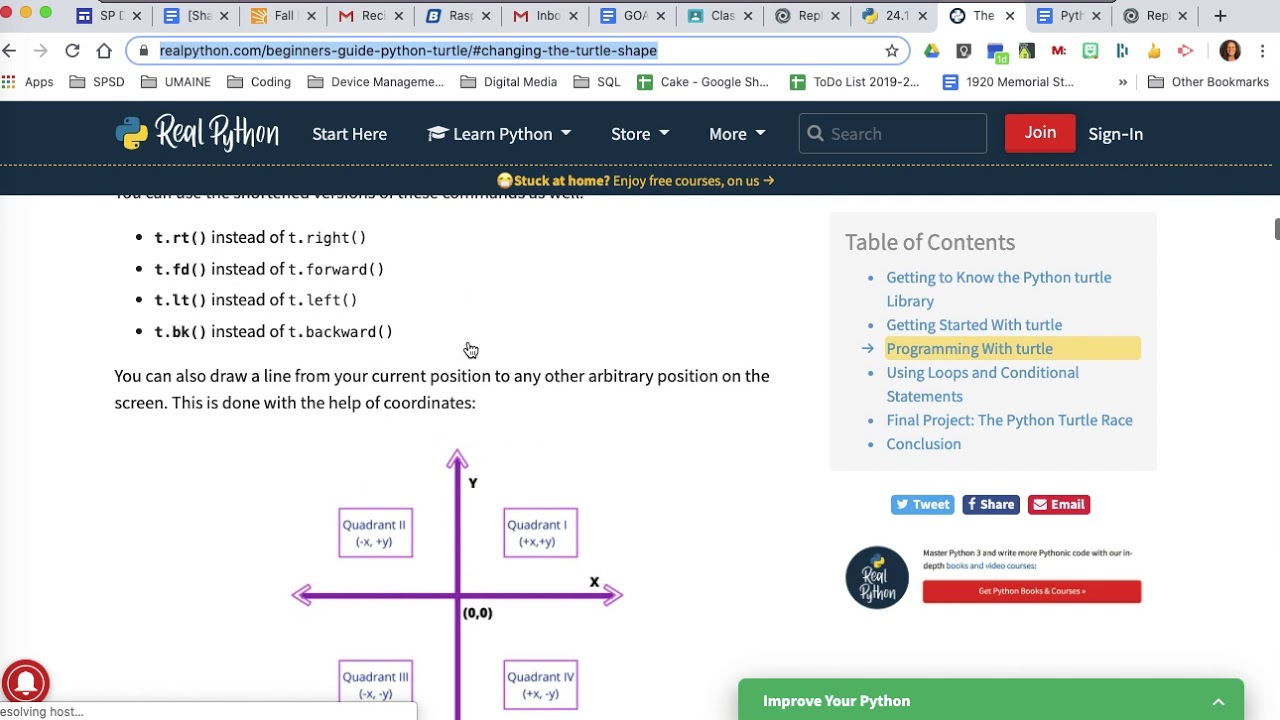 Python Turtle in Repl.it