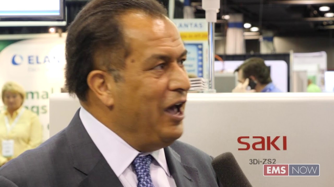 Alex Malek, VP, Sales & Service North America, SAKI at SMTAi 2018