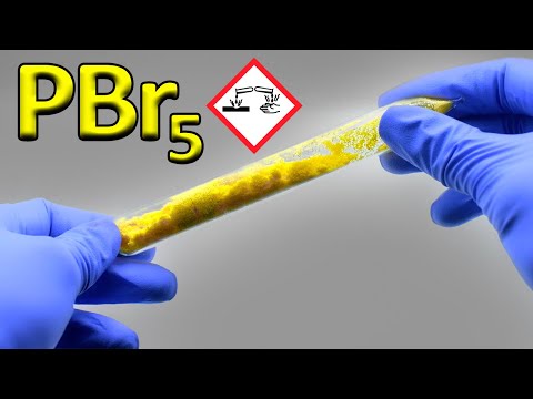 Phosphorus pentabromide: PBr5. Chemical reactions