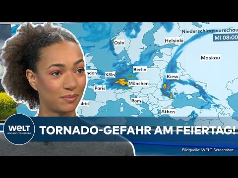 WETTER-CHAOS: Tornadogefahr in Deutschland – Wetter-Drama trifft ausgerechnet am Feiertag!