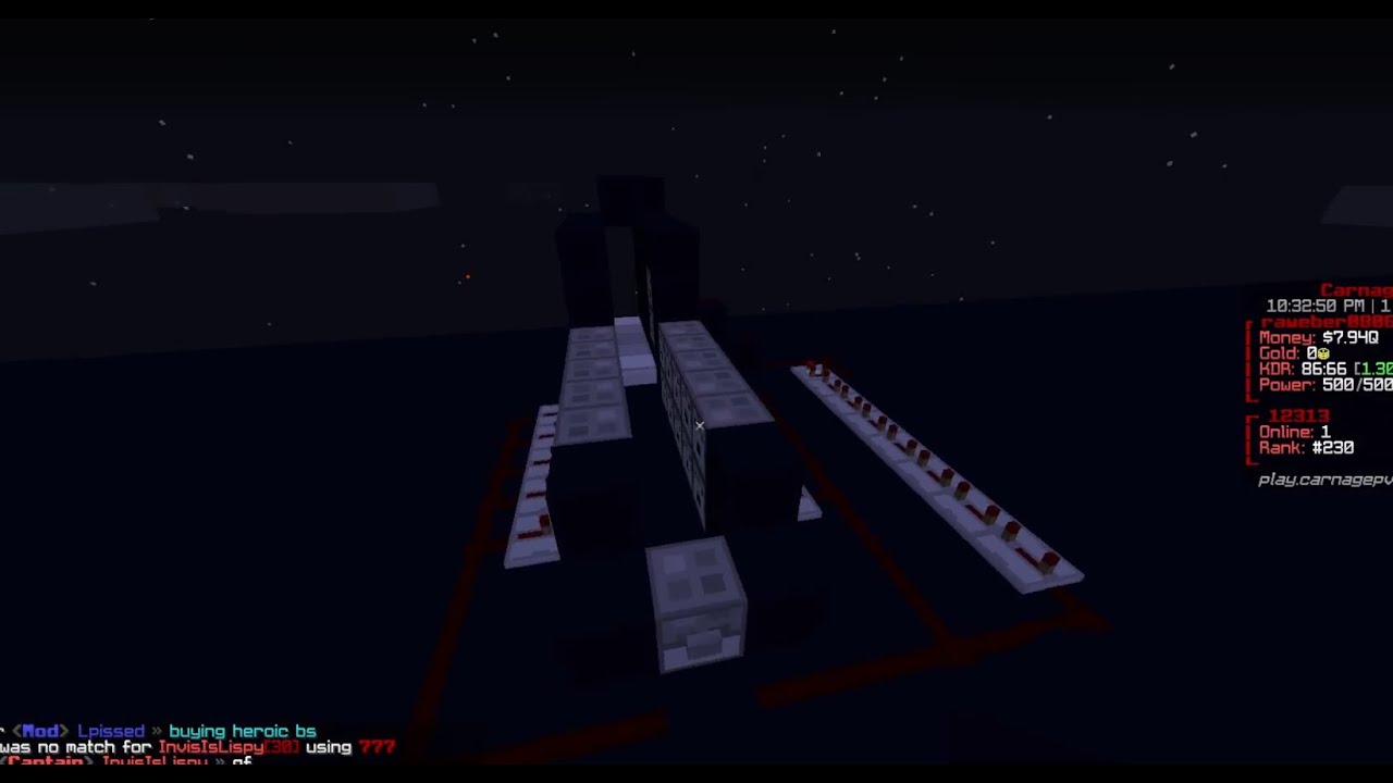 How to Factions - How to Build a Simple Cannon (CarnagePvp)