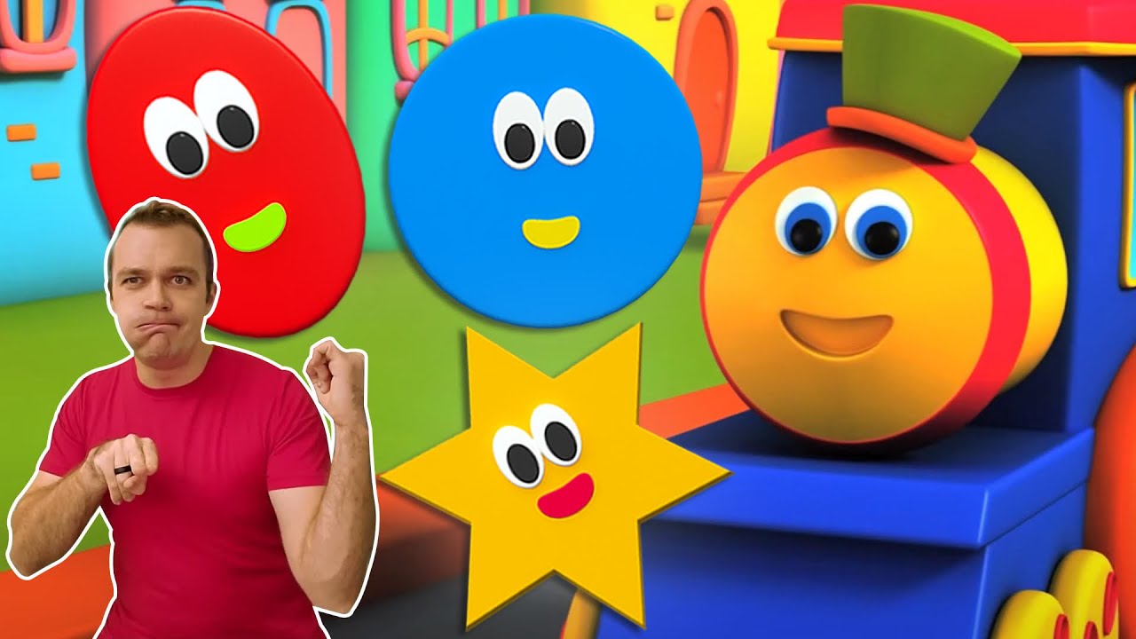 The Shapes Song, Learn Sign Language and Asl Videos for Kids