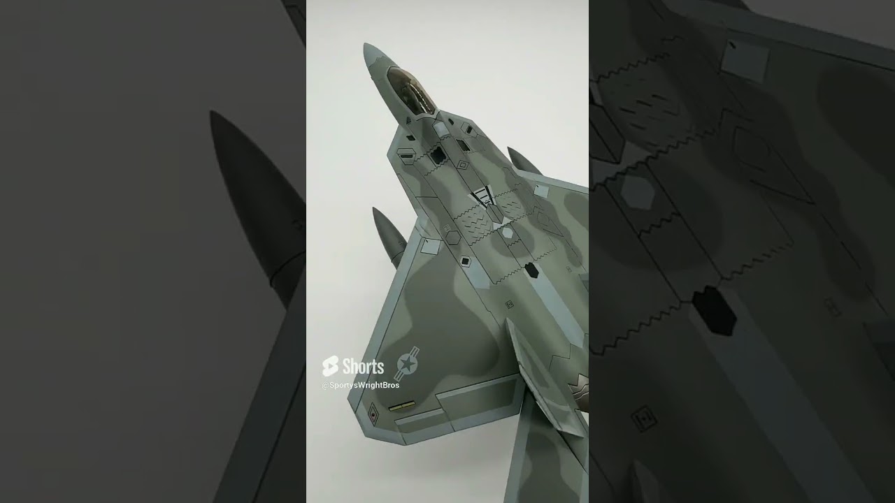 F-22 Raptor “Spirit of Tuskegee” Die-Cast Model