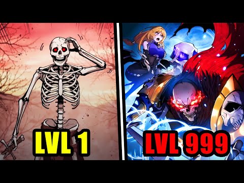 He Reincarnated into a Skeleton lvl 1 receiving a Divine Evolution System! - Manhwa Recap