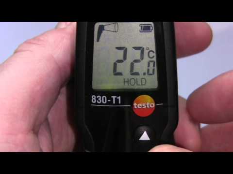 Testo 830-T1 Infrared Thermometer, -30°C to +400°C, Price from Rs.5500 ...