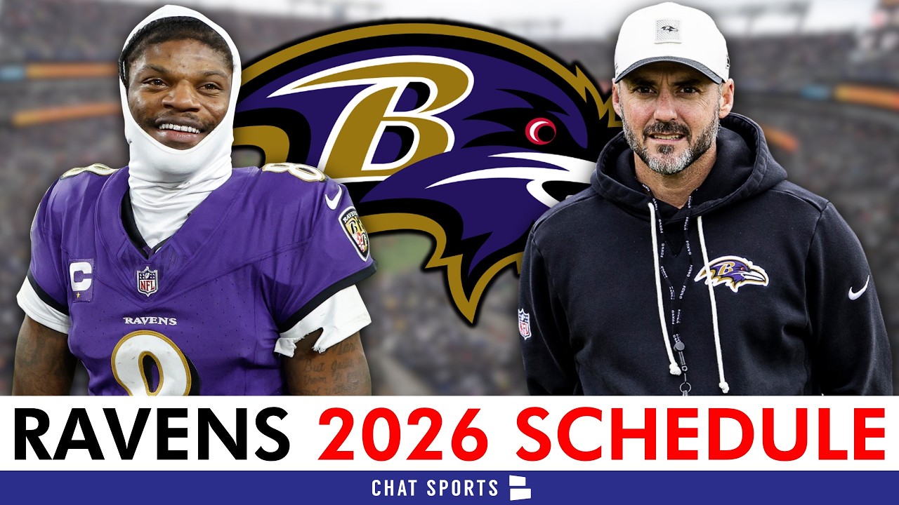🚨Baltimore Ravens 2026 Schedule RELEASED - Instant Reaction & Analysis🚨