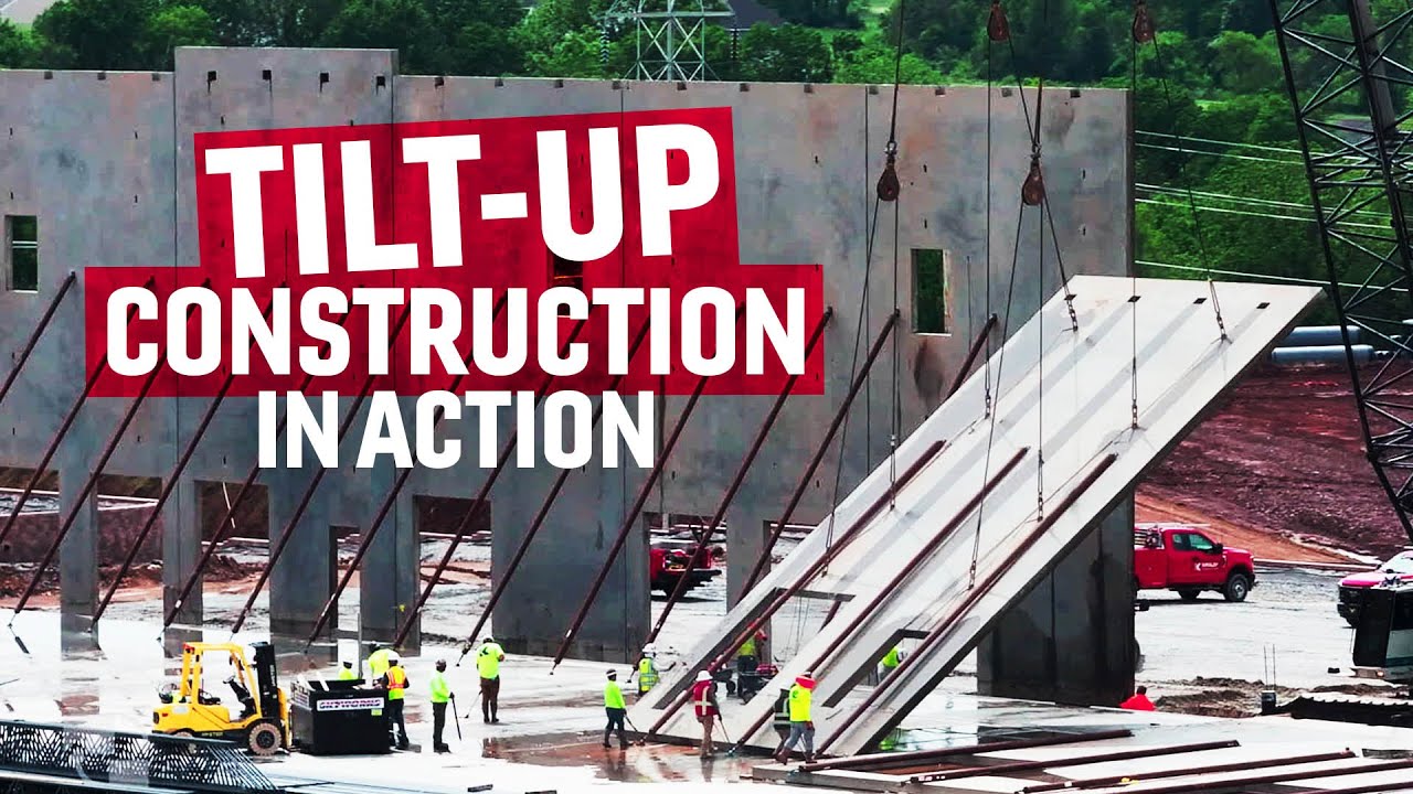 Tilt-Up Construction: The Process of Erecting a Tilt-Up Warehouse Explained