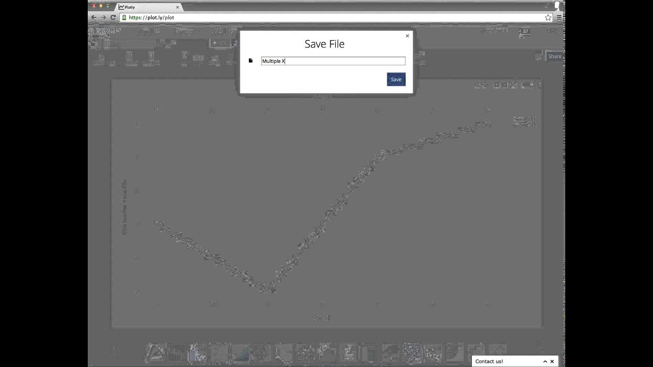 Multiple X Axes in Plotly