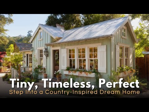 Timeless Country Charm in a Modern Tiny Home