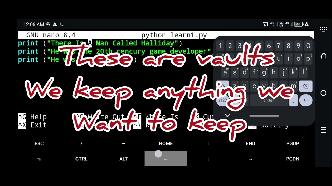 Python Variables in Termux (2025 Tutorial) | Learn Coding on Android for Beginners Part 1