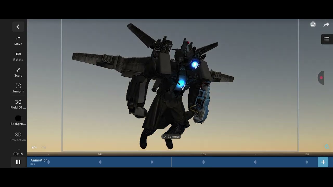 Animation test preview (P3D) |Credits in description 