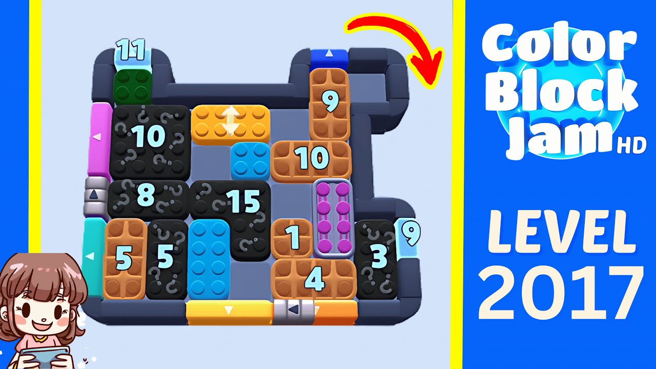 Color Block Jam Level 1114 (2017) Solution Walkthrough