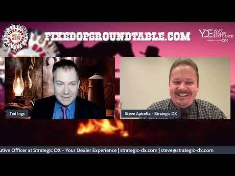 Steve Apicella, Strategic DX-Your Dealer Experience Keynote at the Fixed Ops Roundtable® Wild West