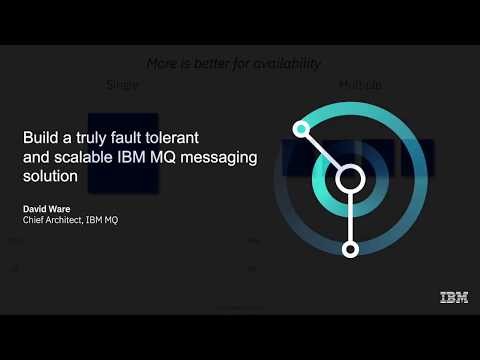 Designing a fault tolerant IBM MQ messaging solution