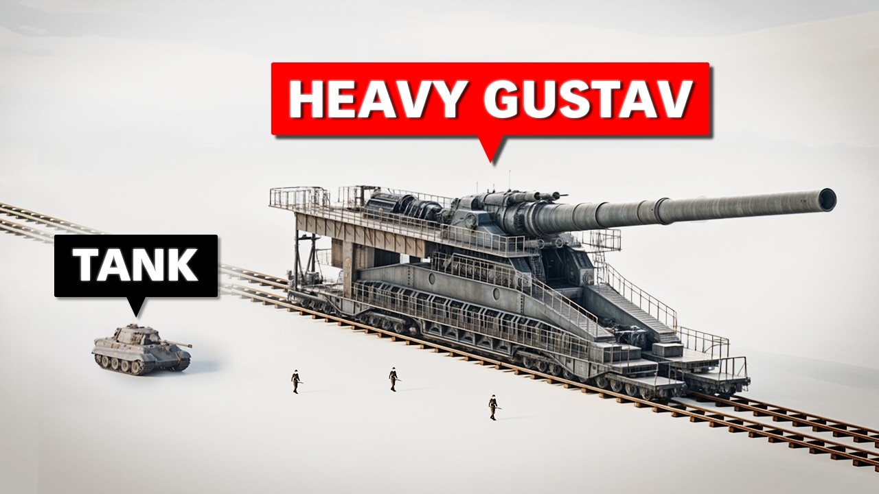 Heavy Gustav: The World's Biggest Artillery Gun | Galaxy.ai