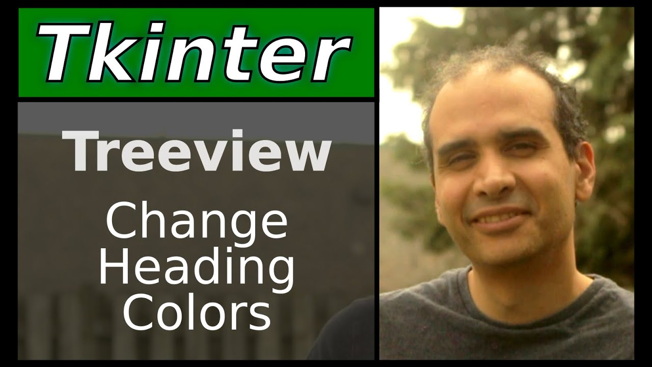 Tkinter - Treeview Change Heading Colors