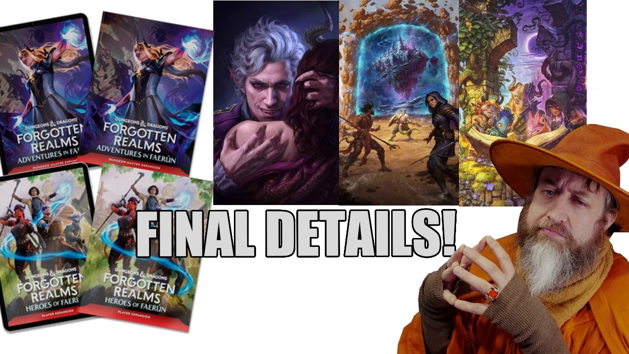 The FINAL Details on the Forgotten Realms D&D 5e Books! | Nerd Immersion