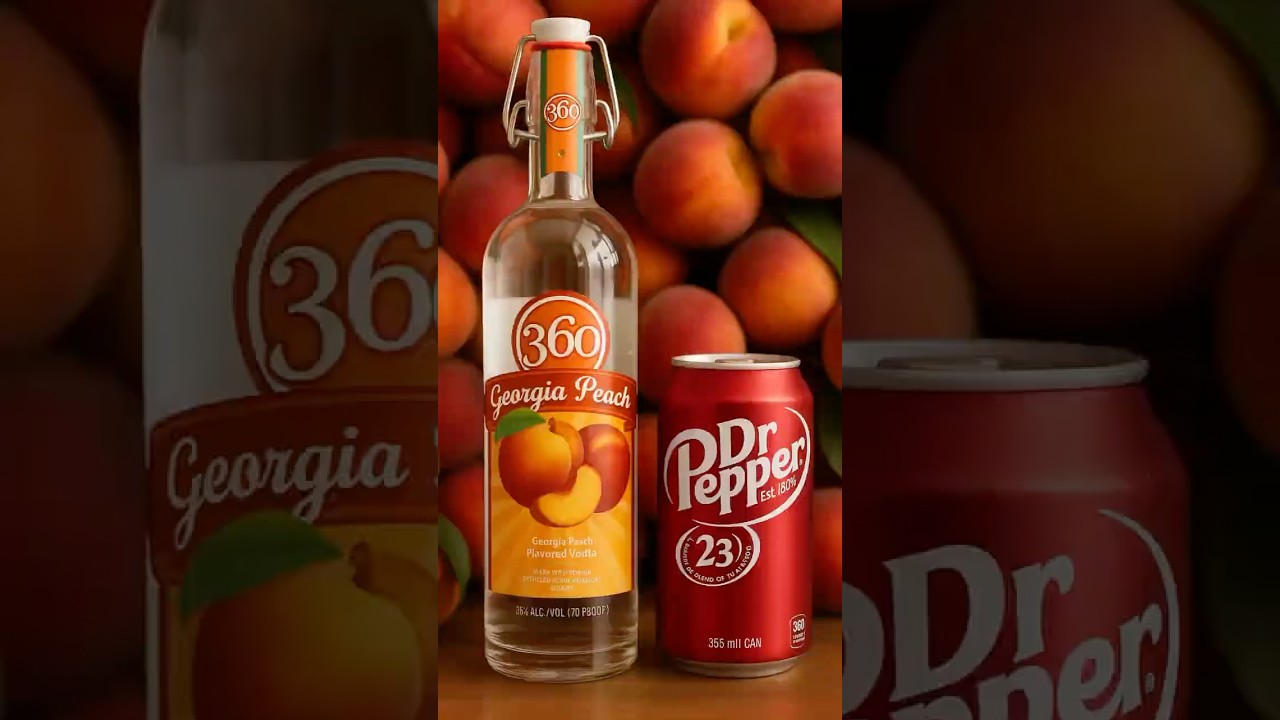 360 Georgia Peach x Dr. Pepper
