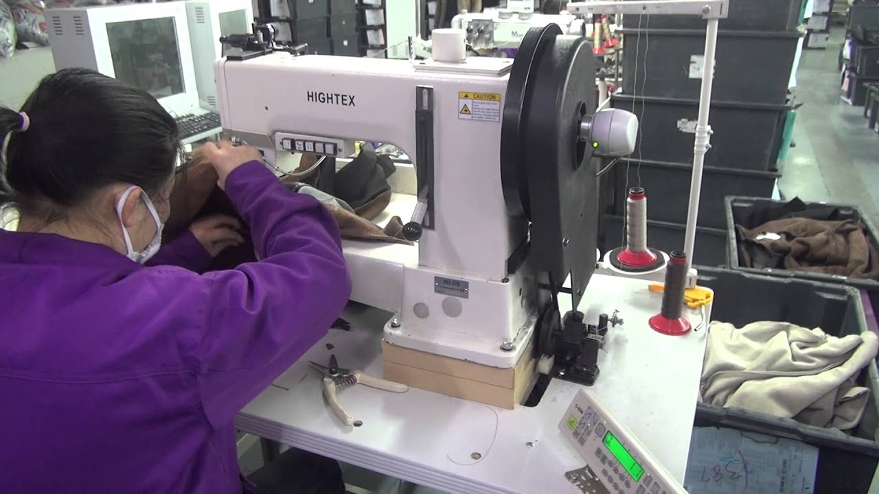 Heavy duty thick thread leather sofas sewing machine