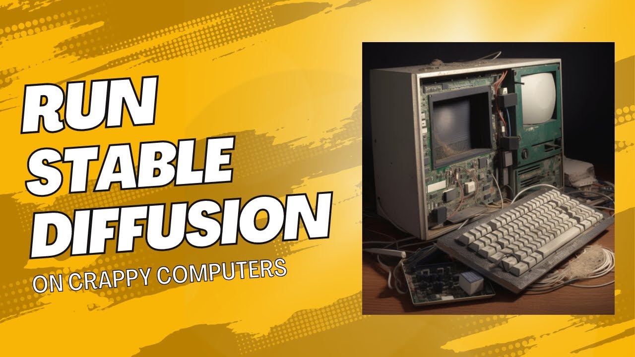 How to run Stable Diffusion on crappy computers