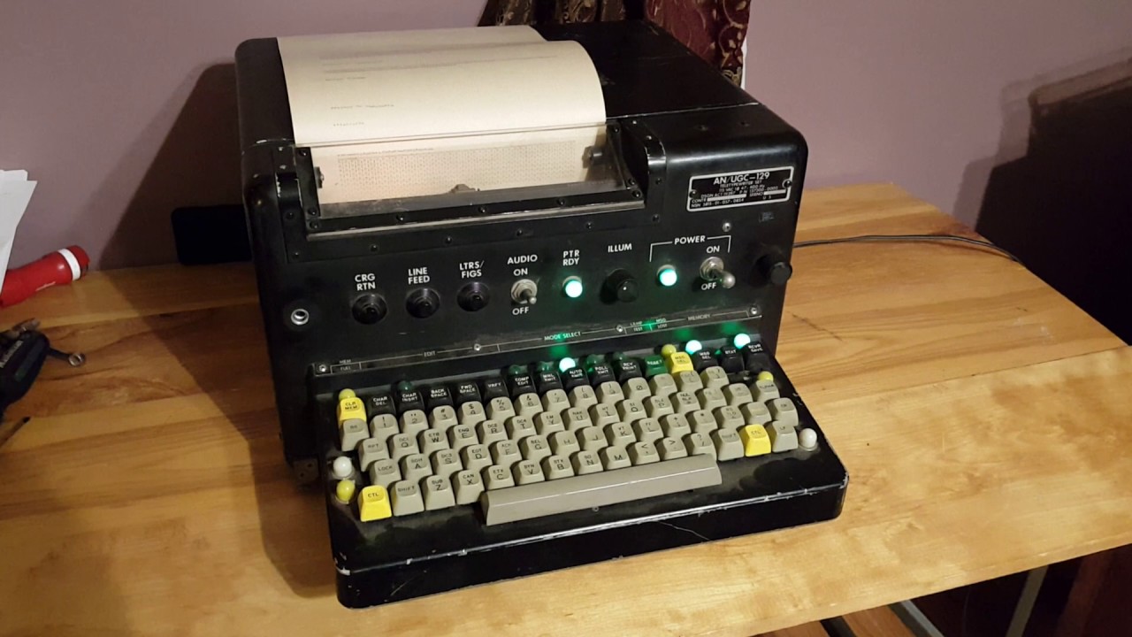 UGC-129 TTY in Test Mode