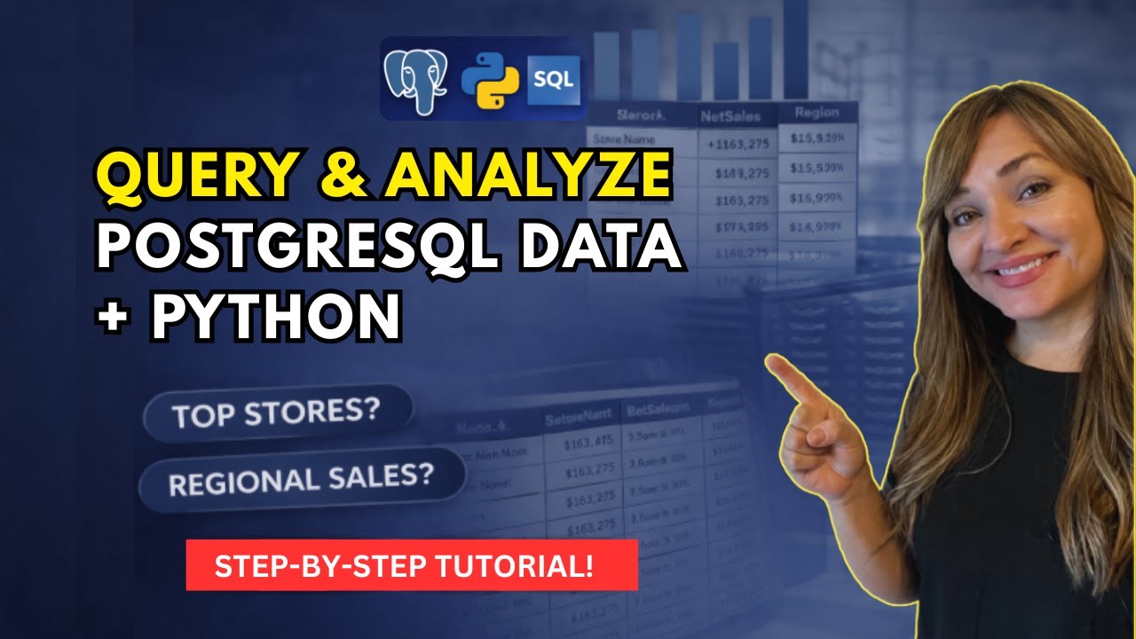 Query & Analyze PostgreSQL Data with Python | Beginner SQL Project (Real Data)