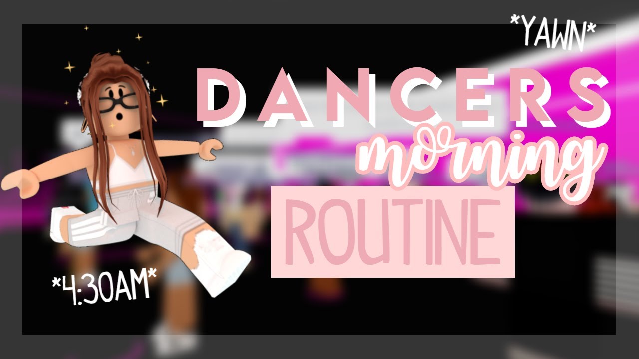 Dancer's Morning routine! ☆ | Bloxburg | Varsity Dance Studio | Astra