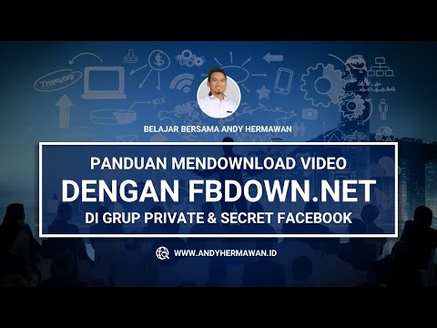 HOW TO DOWNLOAD FACEBOOK PRIVATE VIDEOS