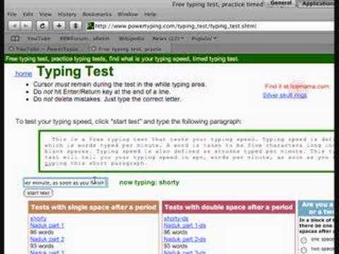 Re: PowerTyping! (How fast can you type?)